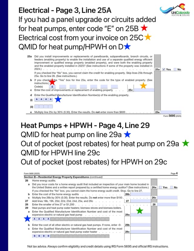 Heat Pump Tax Credit 2025: How to Claim Up to $2,000 | UniColorado